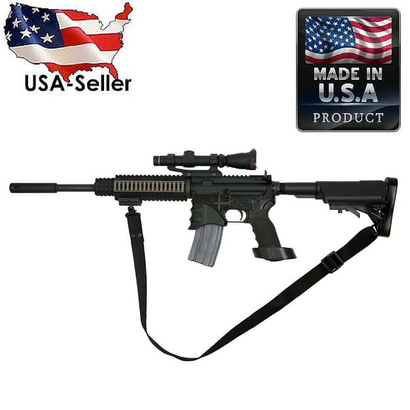 Outdoor Connection Duty Rifle Sling 2 Point Sling 1.25 Inches Wide AR ...