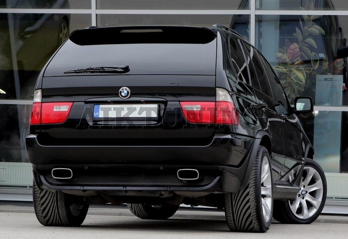 bmw e53 x5 4.6is 4.8is rear bumper addon spoiler for all e53 models ...