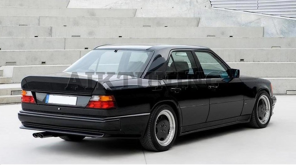 Mercedes Benz w124 amg style full boot tail trunk spoiler 3 piece ...