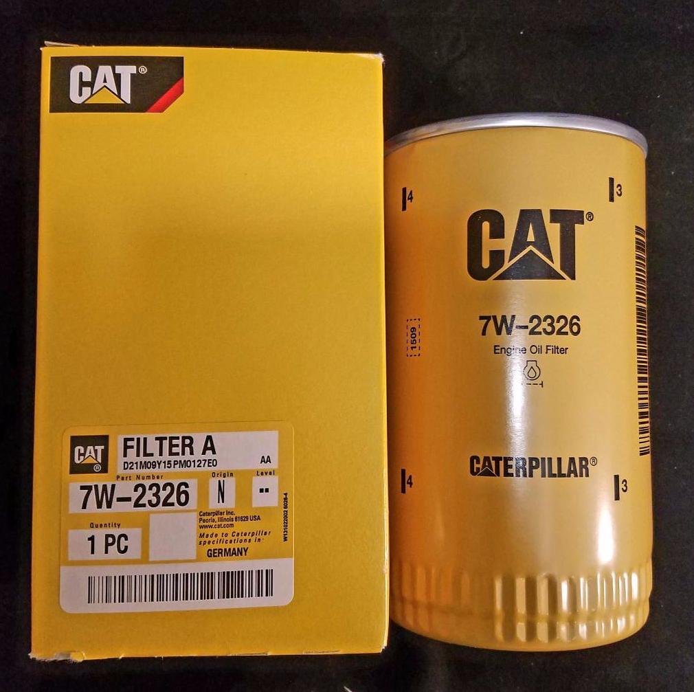 2 Caterpillar Engine Oil Filters 7W-2326 / OEM CAT 7W2326 | eBay