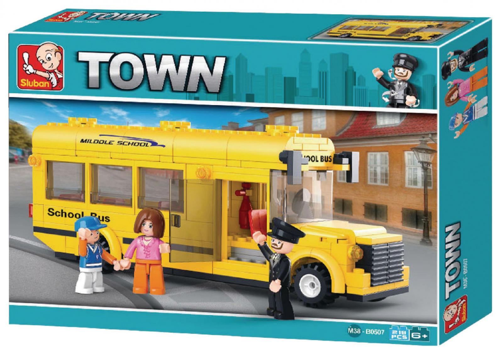 Lego School Bus Wheelchair