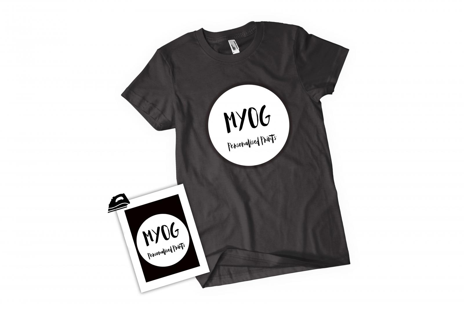 CUSTOM TEXT IRON ON T SHIRT TRANSFER YOUR IMAGE PHOTO LOGO PERSONALISED custom-text-iron-on-t-shirt-transfer-your-image-photo-logo-personalised