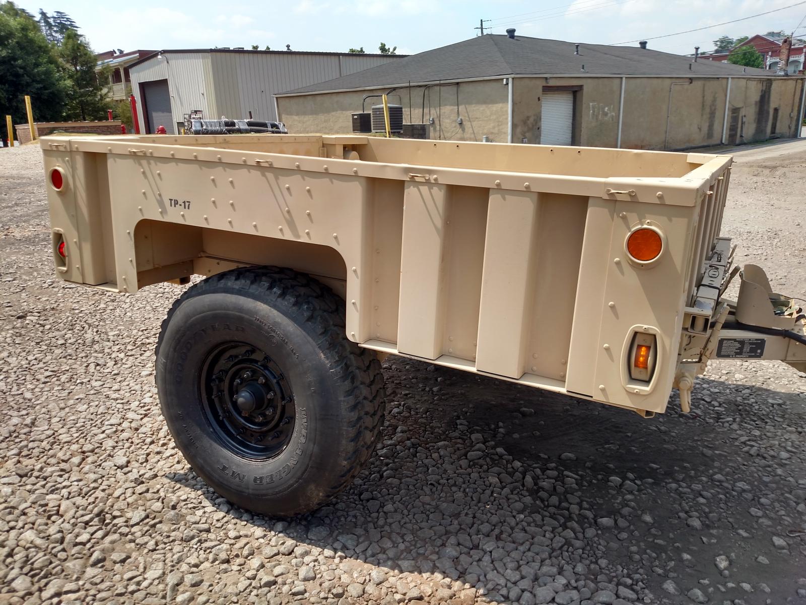 Hmmwv M1101 trailer, military Humvee off road trailer, 4x4 bug out ...